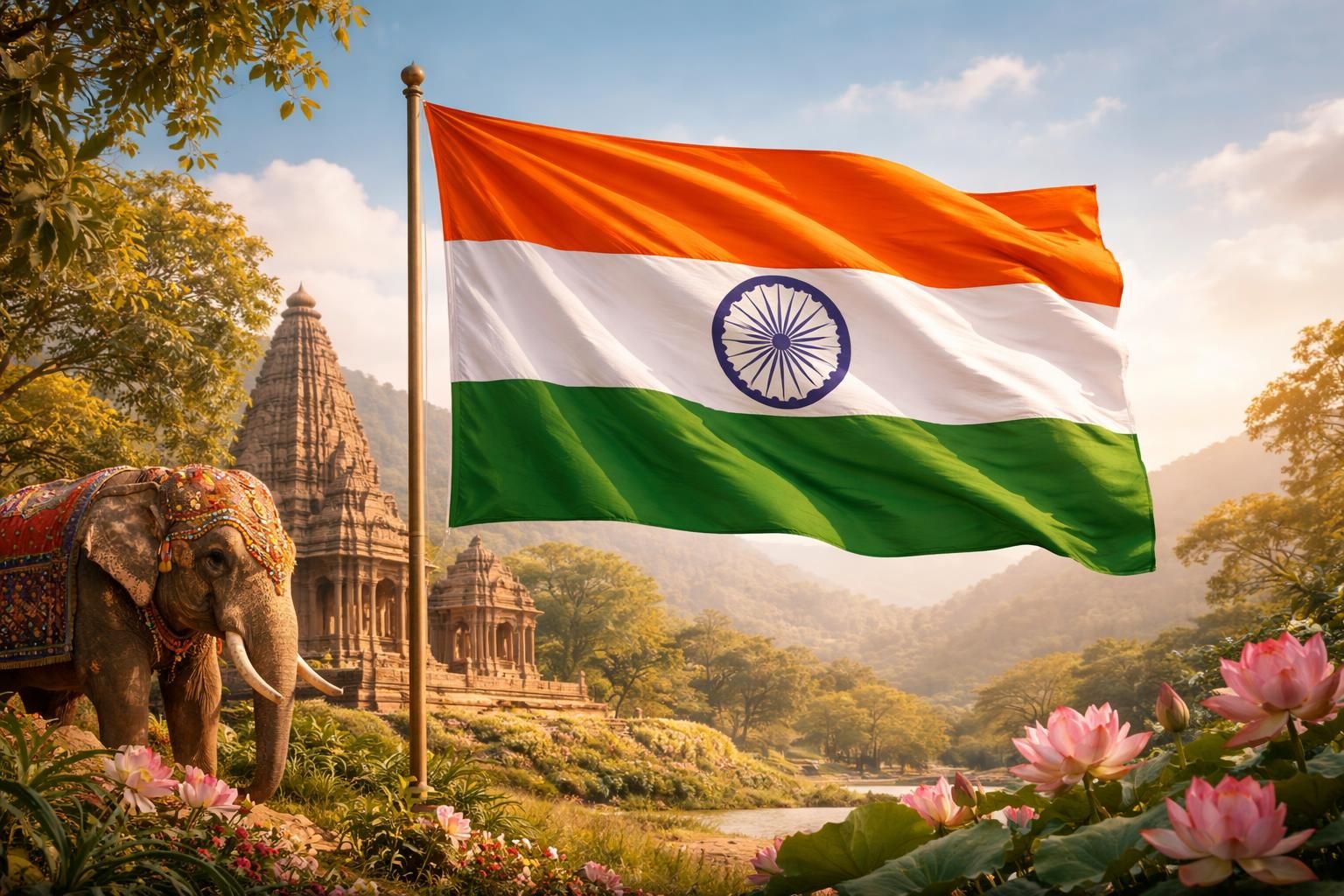 Drapeau Inde Symboles De L Inde Et Signification Du Drapeau